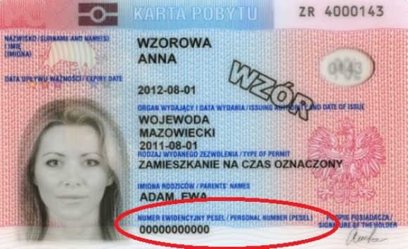Внимание! В Польше новые правила присвоения иностранцам номера PESEL ...
